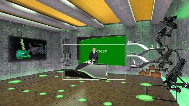 Future Technologies virtual set | Datavideo Virtual Set| Royalty Free ...